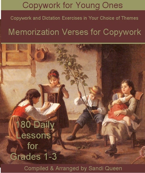 Memorization Verses for Copywork – Queen Homeschool Supplies, Inc.